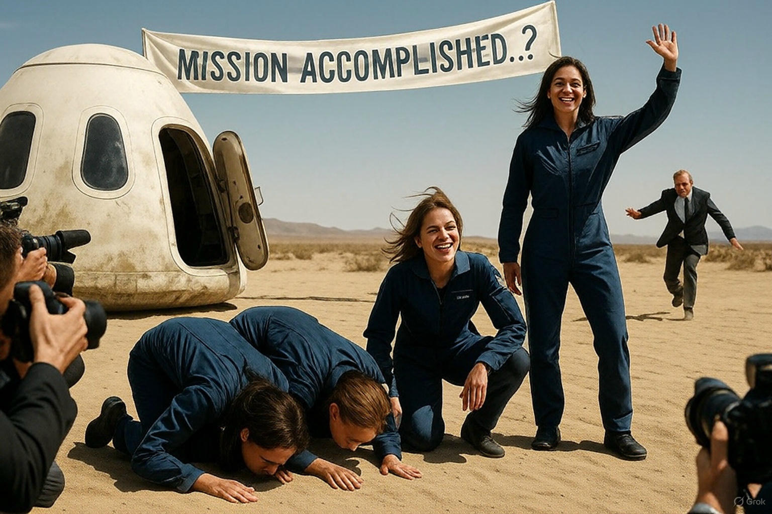 Ground Control to Katy Perry: Space Flight Ends in Kisses, Song ...