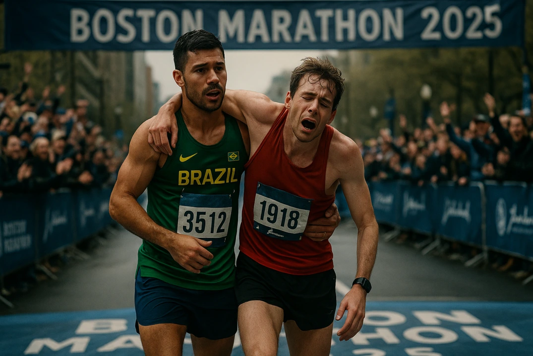 Heart Over Hustle: Brazilian Runner Sacrifices PR to Help Fallen ...
