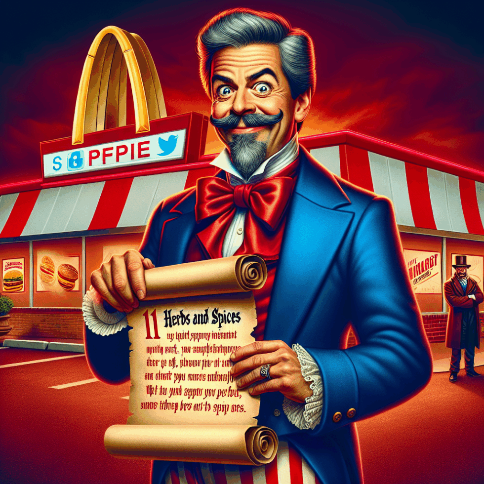 Colonel Sanders' Kin Drops Bombshell: Secret Recipe Leaked Amid KFC Feud